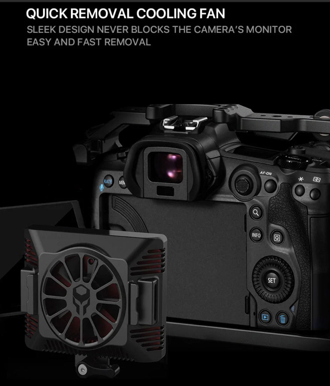 Tiltaing Camera Cage for Canon R5: Αυτό το Cage δέχεται ειδικό σύστημα ...