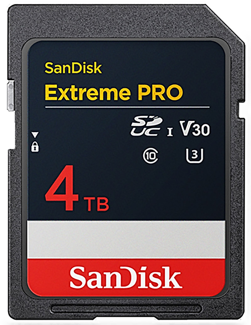 Έρχεται η νέα SanDisk SD 4TB που είναι η μεγαλύτερη χωρητικότητα σε ...
