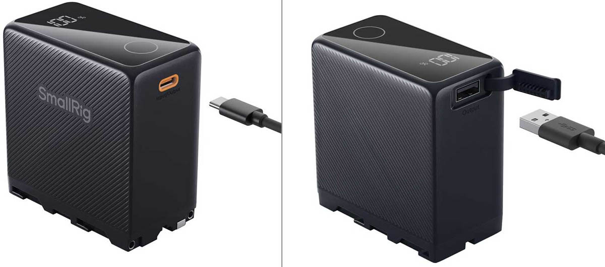 Οι νέες μπαταρίες NP-F970 της SmallRig μπορούν να φορτιστούν μέσω USB-C ...