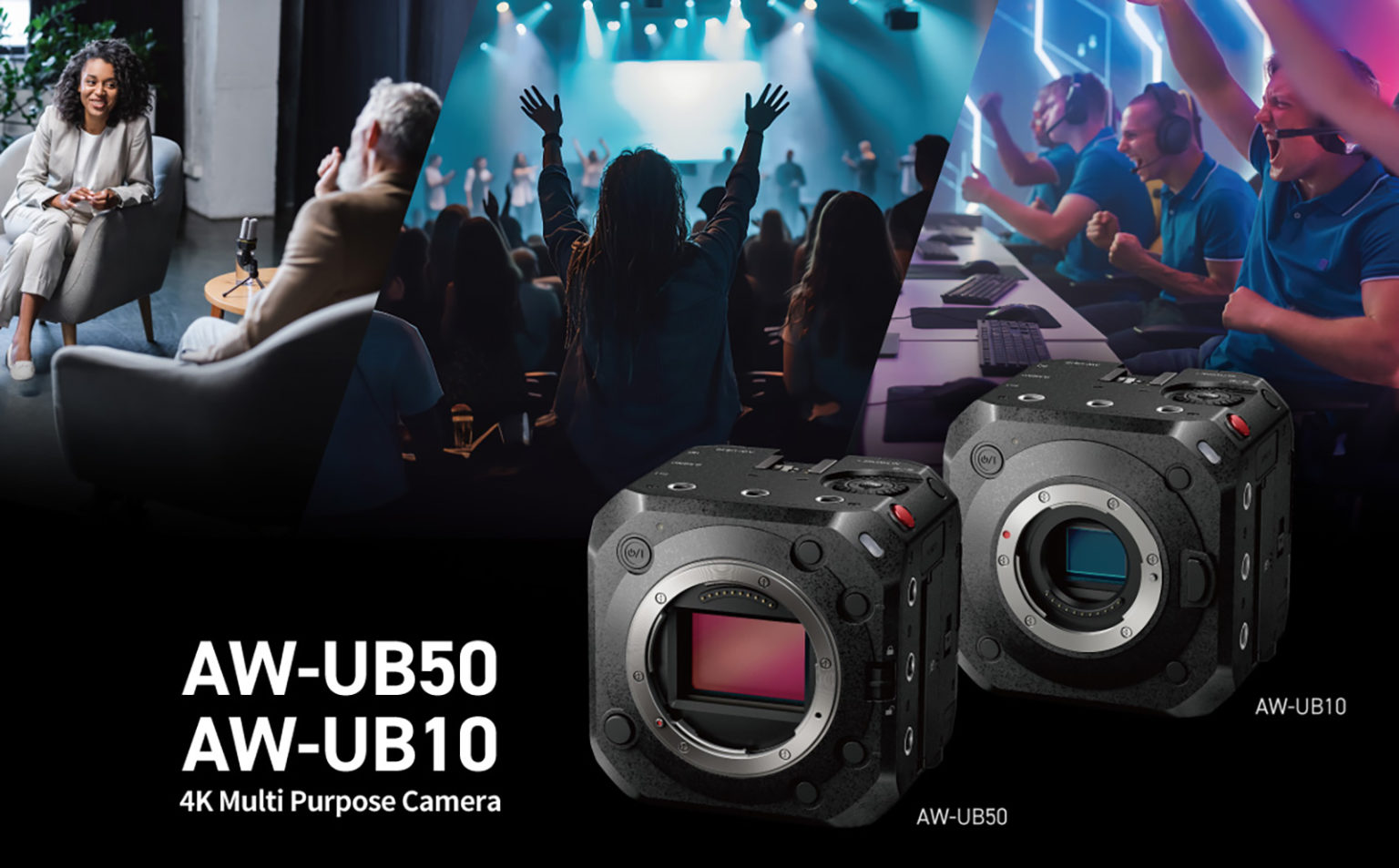 Νέες Box Κάμερες Panasonic 4K, AW-UB50 και AW-UB10, για παραγωγές ...