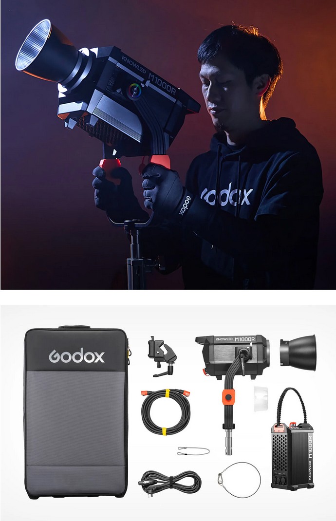 Godox: Ήρθε το πανίσχυρο RGB LED monolight Knowled M1000R! | pttl.gr